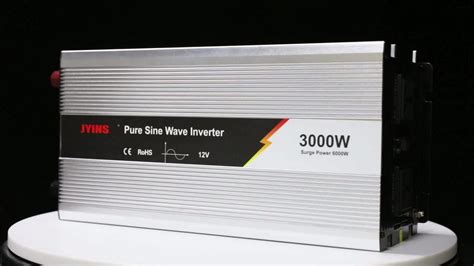 12v 24v 48v Dc To Ac 110v 230v Pure Sine Wave Solar 3000 Watt Power