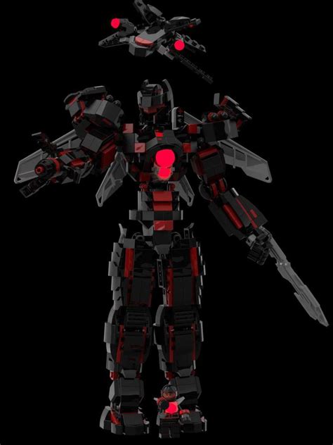 Lego Moc Crimson Phoenix By Cybertronking24 Rebrickable Build With Lego