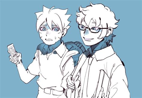 Mitsuki And Boruto Boruto Naruto Sasunaru