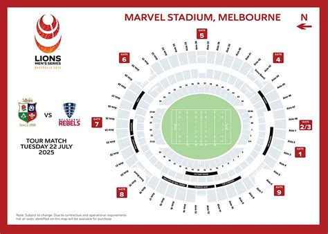 Marvel Stadium Docklands VIC Tickets 2024 Event Schedule Seating
