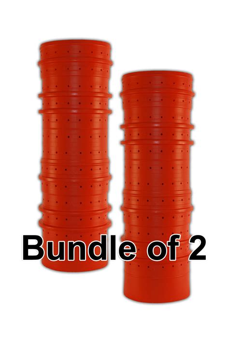 [bundle Of 2] 10 Inch X 5 16 Inch Orange Inlet Riser Hbi 10516 Save