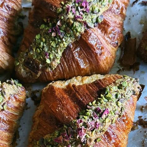 Rose Pistachio Croissant
