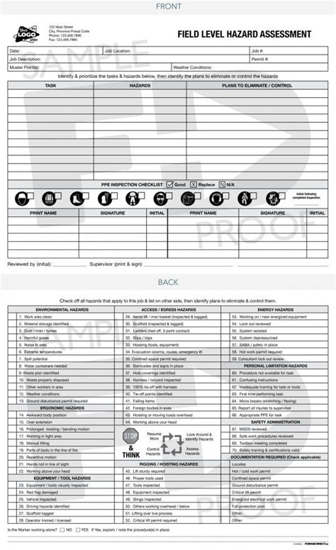 Flha Card Flha6c Custom Forms Direct