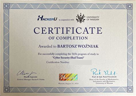 Bartosz Woźniak Na Linkedin Hackeru Cybersecurity Cyber
