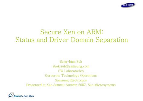 PDF Secure Xen On ARM Status And Driver Domain Separation DOKUMEN TIPS