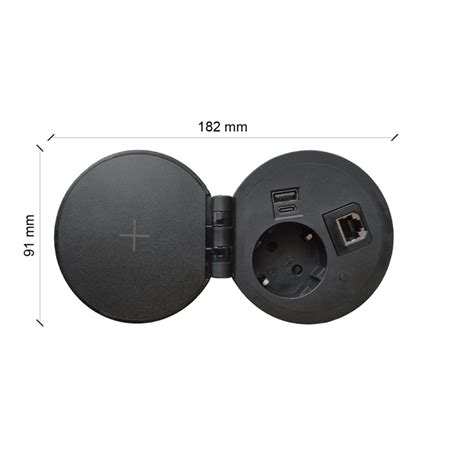 Cube Multi Connector Med Trådløs Qi Oplader