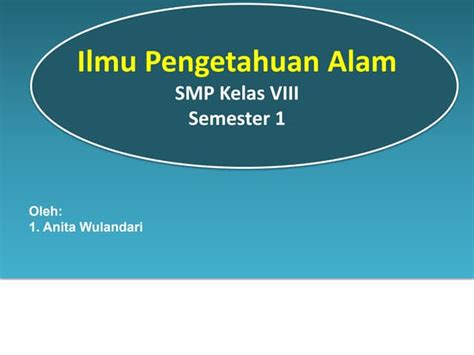 Ppt Kelas Viii Bab 4pptx