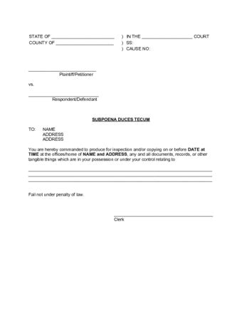 How To Subpoena Documents Steps With Pictures WikiHow