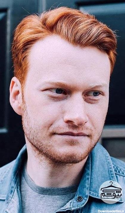 عکس پسر با موی بور