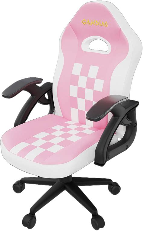 Gamdias Zelus E2 Mini Gaming Chair 5 Star Nylon Base Made Of Leather Style Vinyl Secretary