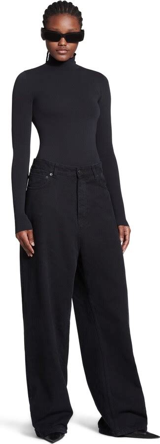 Balenciaga Tight Turtleneck Sweater Shopstyle