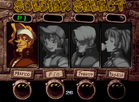 Fio Metal Slug Sprites