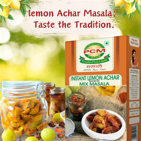 Instant Lemon Achar Mix Order To Make Best Lemon Achar