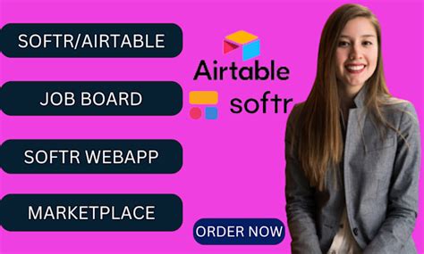 Build Airtable Softr Webapp Job Board Client Portal Marketplace By Diademdigitals Fiverr