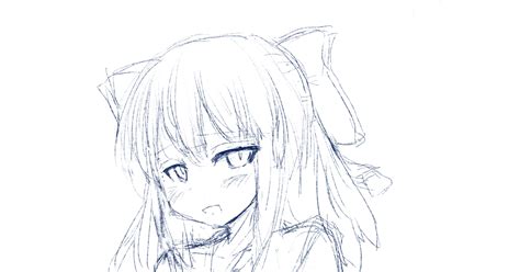 東方 練習 霊夢 ラフ 20220330 Huyubanilaのイラスト Pixiv