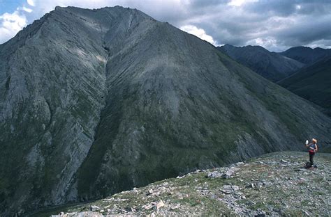 Free Picture Hiker Taking Break Mountains