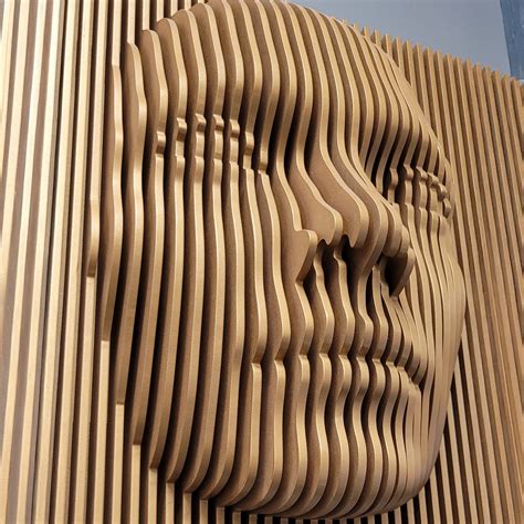 3d Wall Panel Abstract 3d Parametric Wall Decor 3d Art Craftivaart