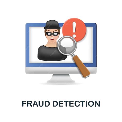 Premium Vector Fraud Detection Icon 3d Illustration From Fintech Industry Collection Creative