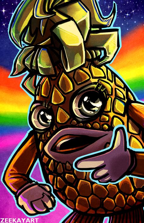 L Ananas By ZeeKayArt On DeviantArt