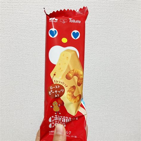 〈スーパーマーケット〉森永乳業 キャラメルコーンアイスバー おやつ、ときどき本。