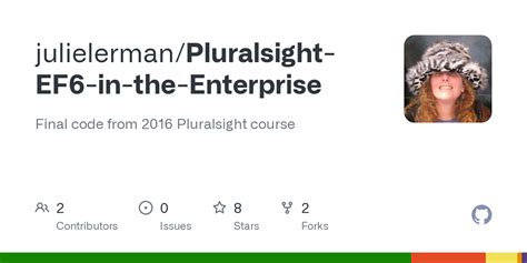 Github Julielermanpluralsight Ef6 In The Enterprise Final Code From 2016 Pluralsight Course