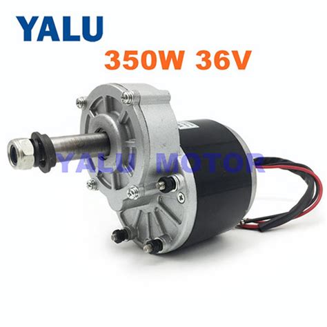 Wheelchair Geared Dc Motor My1016z 60mm Longer Shaft For E Scooter