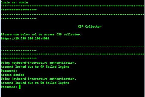 Solved Account Locked Due To 7 Failed Logins Cisco Community