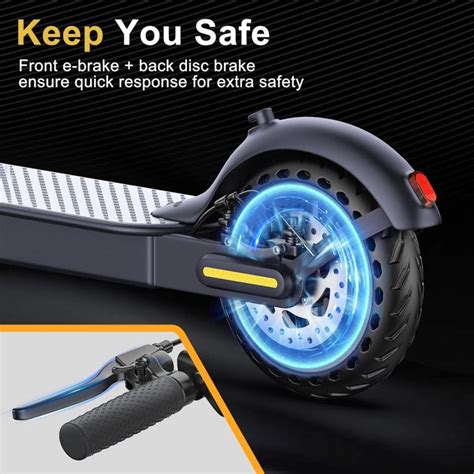 Navic T9 Electric Scooter Up To 19 Mph 18 Miles Range Foldable E