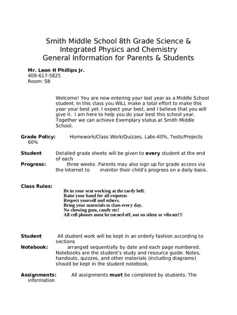 What Science Do You Learn In Standard 8th Grade Doc Template Pdffiller