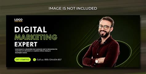 Premium Psd Digital Marketing Coverage For A Digital Marketing