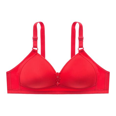 Mallwal Sports Bras For Women Padded No Underwire Bra Feature V Neck