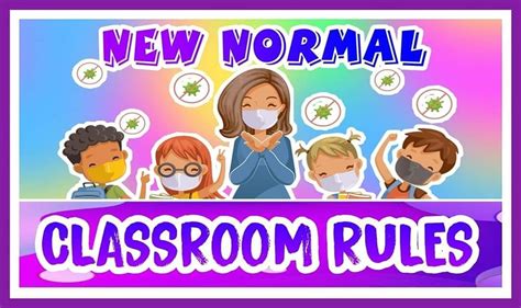 📌new Normal Classroom Rules Teacher Sheilas Corner