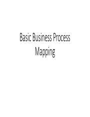 Basic Business Process Mapping A Guide To Creating Flow Course Hero