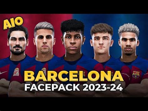 FC Barcelona Facepack Season 2023 24 Sider And Cpk Football Life