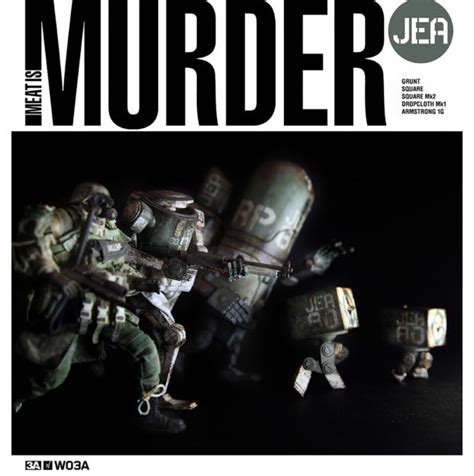 Threea Toys 16 World War Robot Jea Meat Is Murder Super Set Of 5