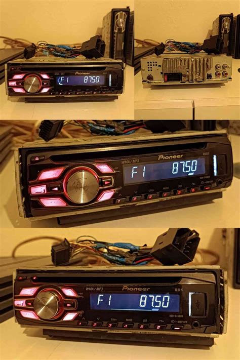 Pioneer Deh 2450UB 2 amfi çıkışlı Araba Ses ve Görüntü Sistemleri