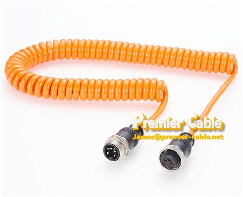 Devicenet Mini C Male To Female Extension Cable Industrial Waterproof