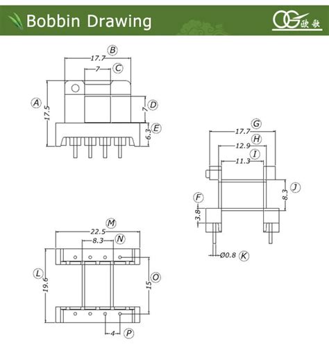 Ee Pin Horizontal Transformer Bobbin Buy Ee Transformer Bobbin Pcb Transformer Bobbin