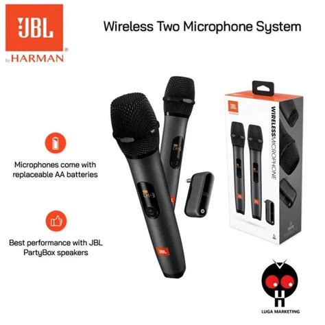 Jbl Wireless Two Microphone System With Dual Channel Receiver Gadstyle Bd