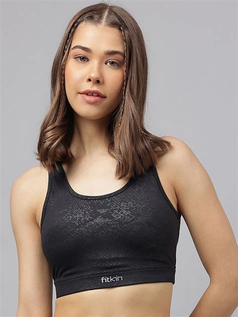 Buy Fitkin Medium Coverage Sports Bra Bra For Women 23456422 Myntra