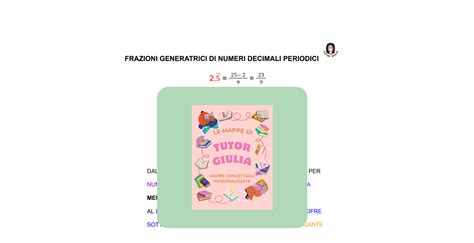 FRAZIONI GENERATRICI DI NUMERI DECIMALI PERIODICI Edudoro