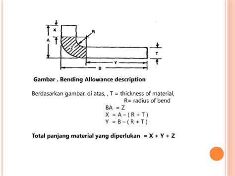Ppt Bend Allowance Powerpoint Presentation Free Download Id 8145522