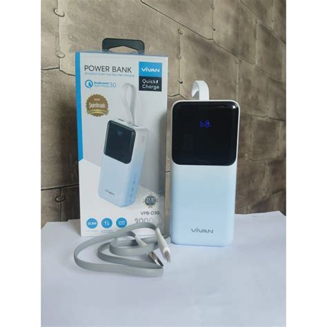 Jual VIVAN VPB D Power Bank MAh PD QC W Two Way Fast Charging Shopee Indonesia