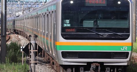 小田急沿線住み鉄道ファン日記 【トップナンバーに導かれ】東日本旅客鉄道e231系1000番台都コツs 14編成、東京総合車両センターに入場