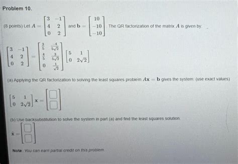 solved problem 10 3 1 8 points let a 4 and b 10 10 10