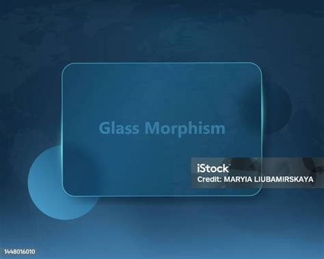 세계 지도가 있는 배경에 추상적인 모양 유리 형태 또는 유리 형태 스타일의 투명한 레이아웃 흐릿한 카드 또는 프레임 벡터 그림입니다 0명에 대한 스톡 벡터 아트 및 기타