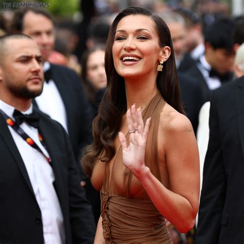 Bella Hadid Exposed Her Naked Tits At Cannes Film Festival 2024 26