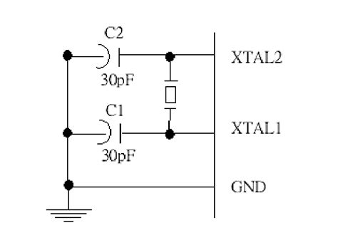 Clock Circuit Of 8051 8051 Microcontroller