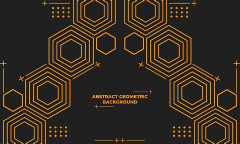 Abstract Hexagonal Geometric Background 6376003 Vector Art At Vecteezy