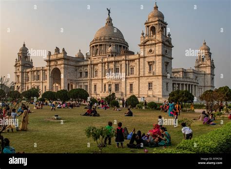 Victoria Memorial Kolkata West Bengal India Stock Photo Alamy